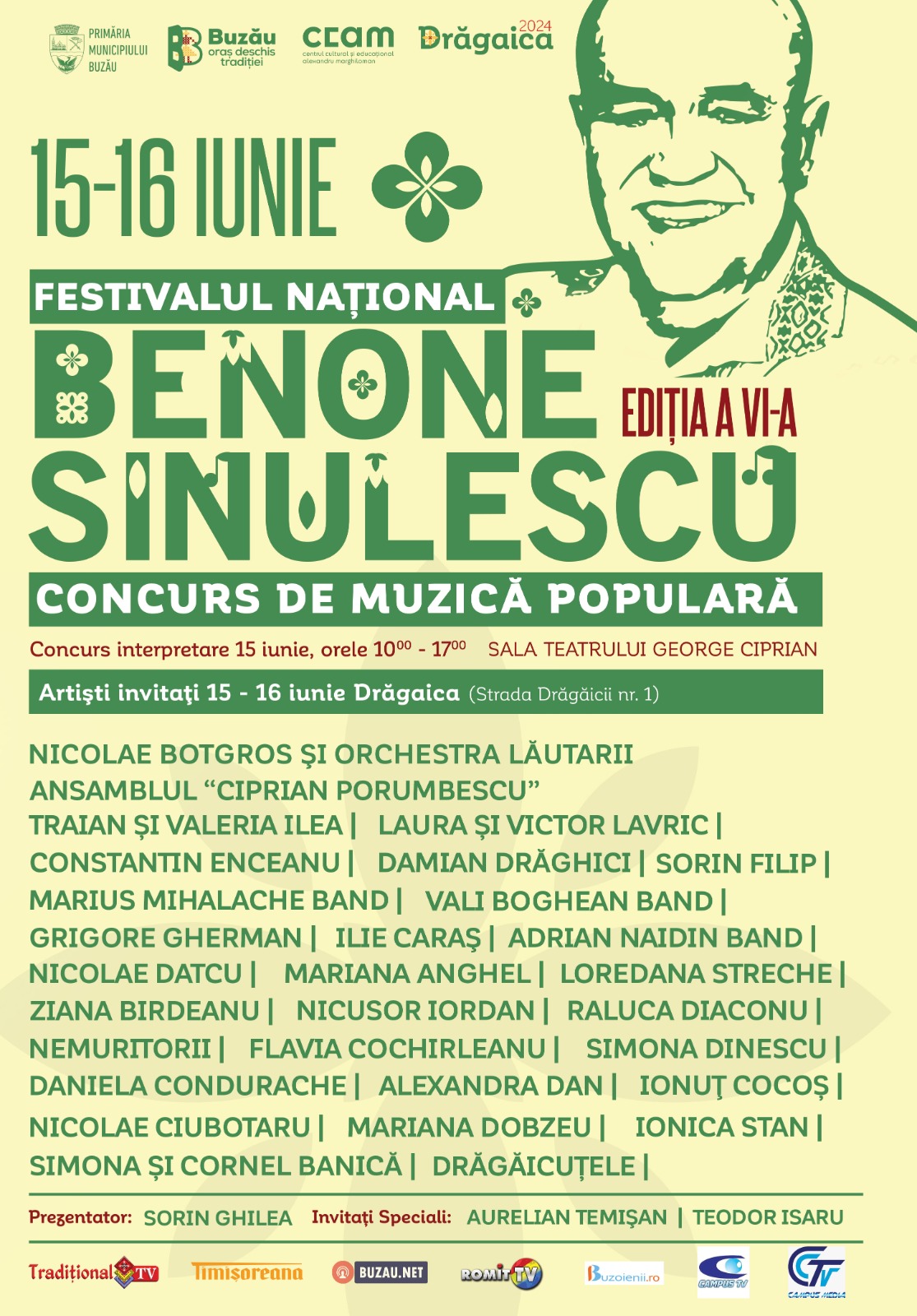 Festivalul Național Concurs de Muzică Populară ”Benone Sinulescu ...